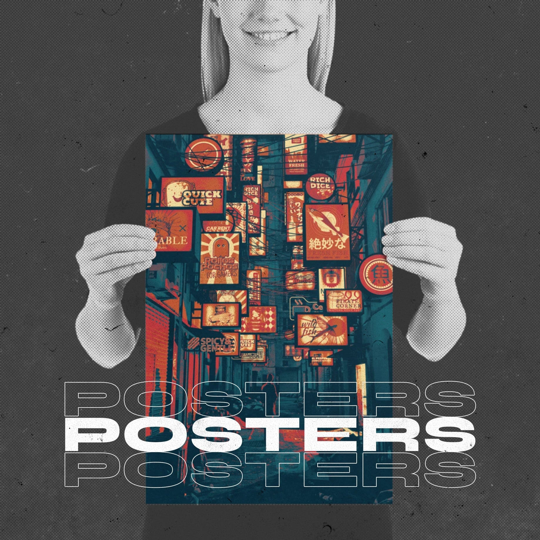 8K Illustrations & Designs Posters – Premium Art Prints from Dopamine ...